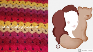 Long Shell Chevron Stitch - The Blog of Teresa